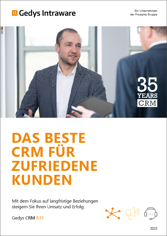 What are the benefits of CRM programs? | Gedys Intaware