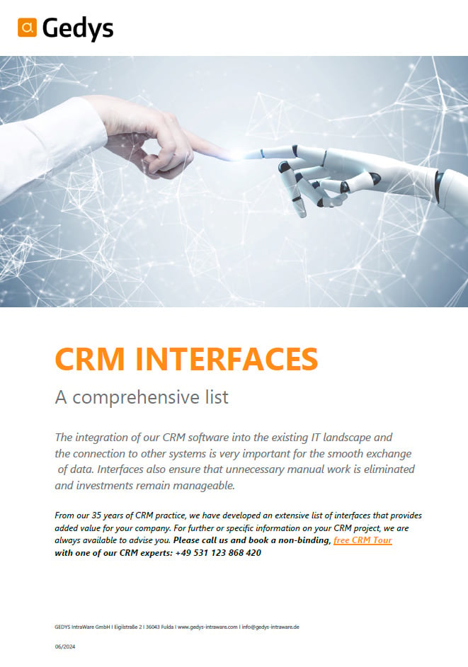 CRM interfaces and integrations: How to expand sensibly!